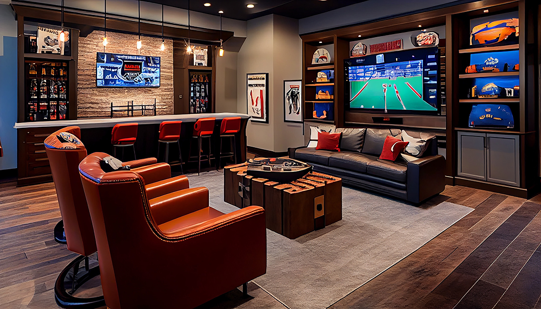 Converting Your Garage into a Man Cave - Winrose Construction ...